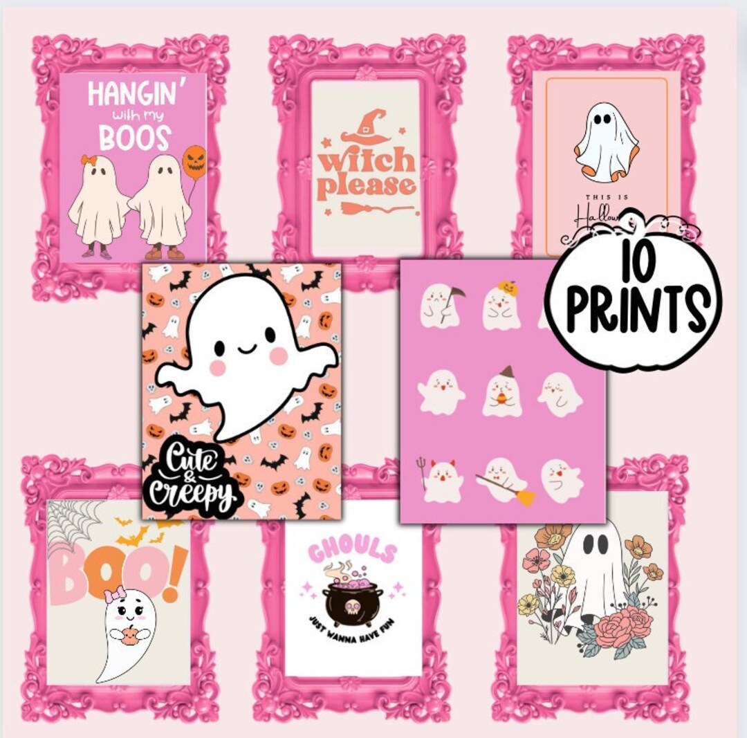 Halloween Posters Set - Etsy