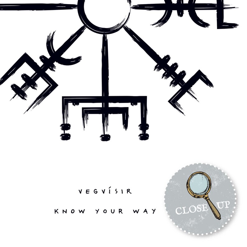 Vegvísir Viking Scandinavian Nordic Magical Rune Stave - Etsy