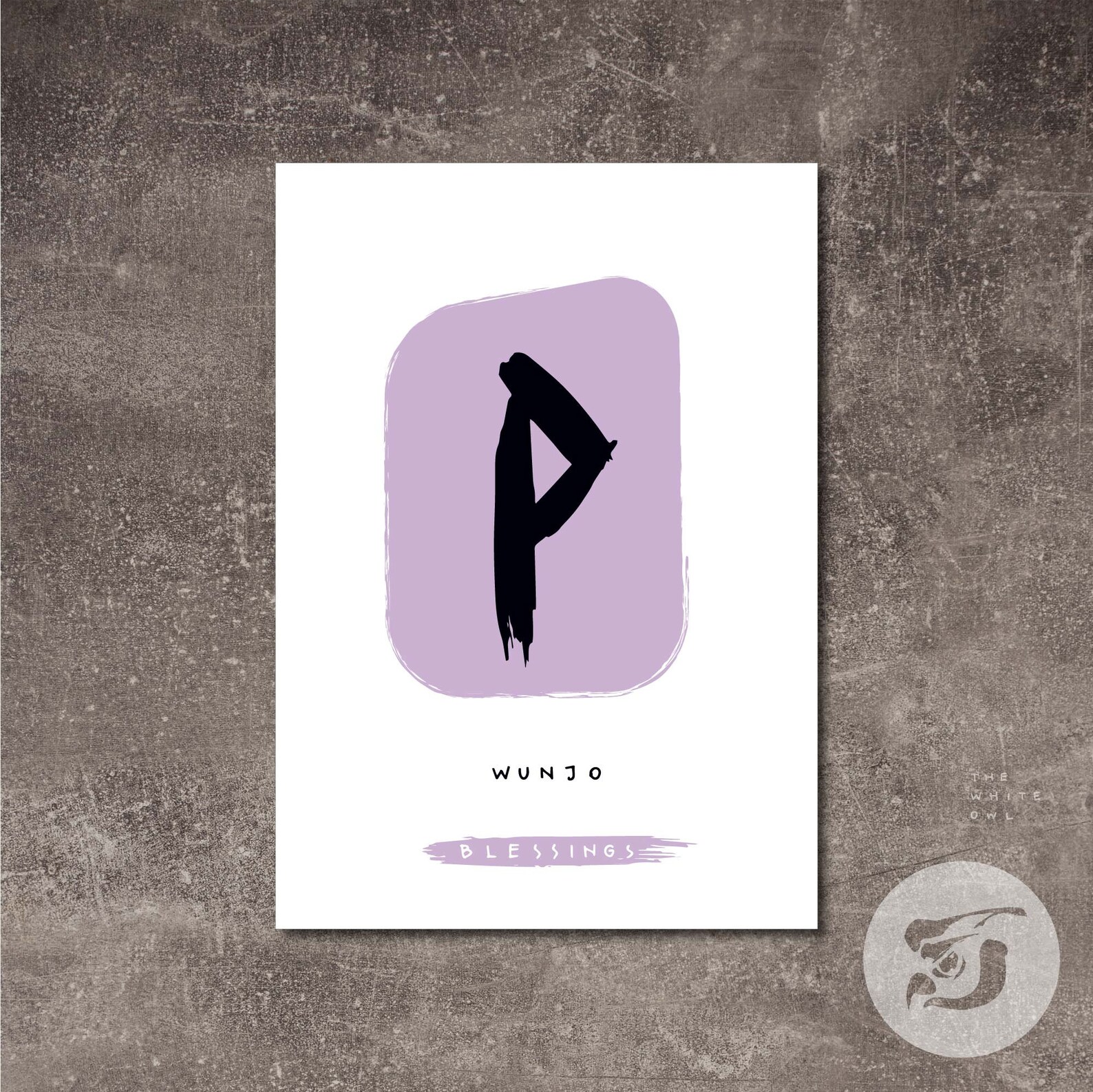 WUNJO Blessings Viking Scandinavian Old Norse Futhark Rune - Etsy