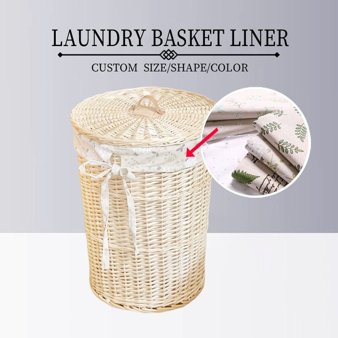 Custom Size Laundry Basket Liners for Any Shape Basket, High Quality ...