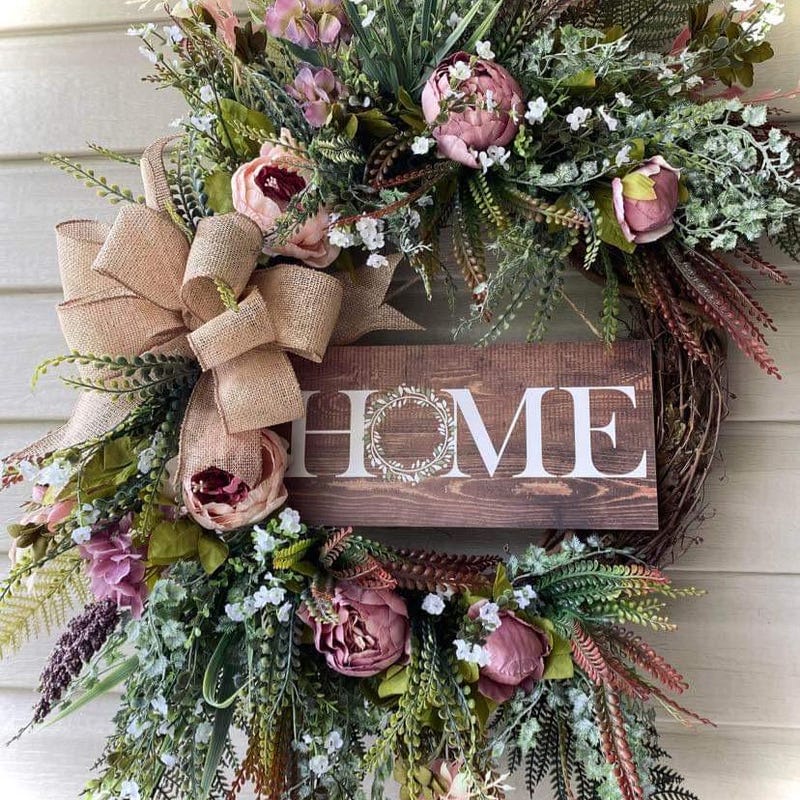 Large Spring Wreath - Etsy