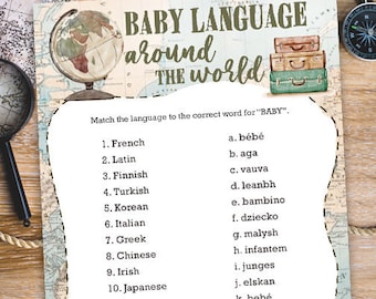 World Baby Shower | Etsy