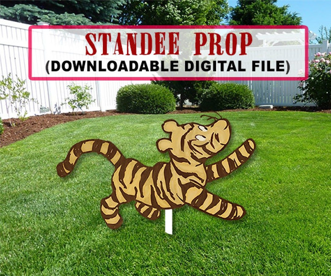 Classic Tigger Character in Pooh Standee Prop / Stand up Prop / Cutout ...