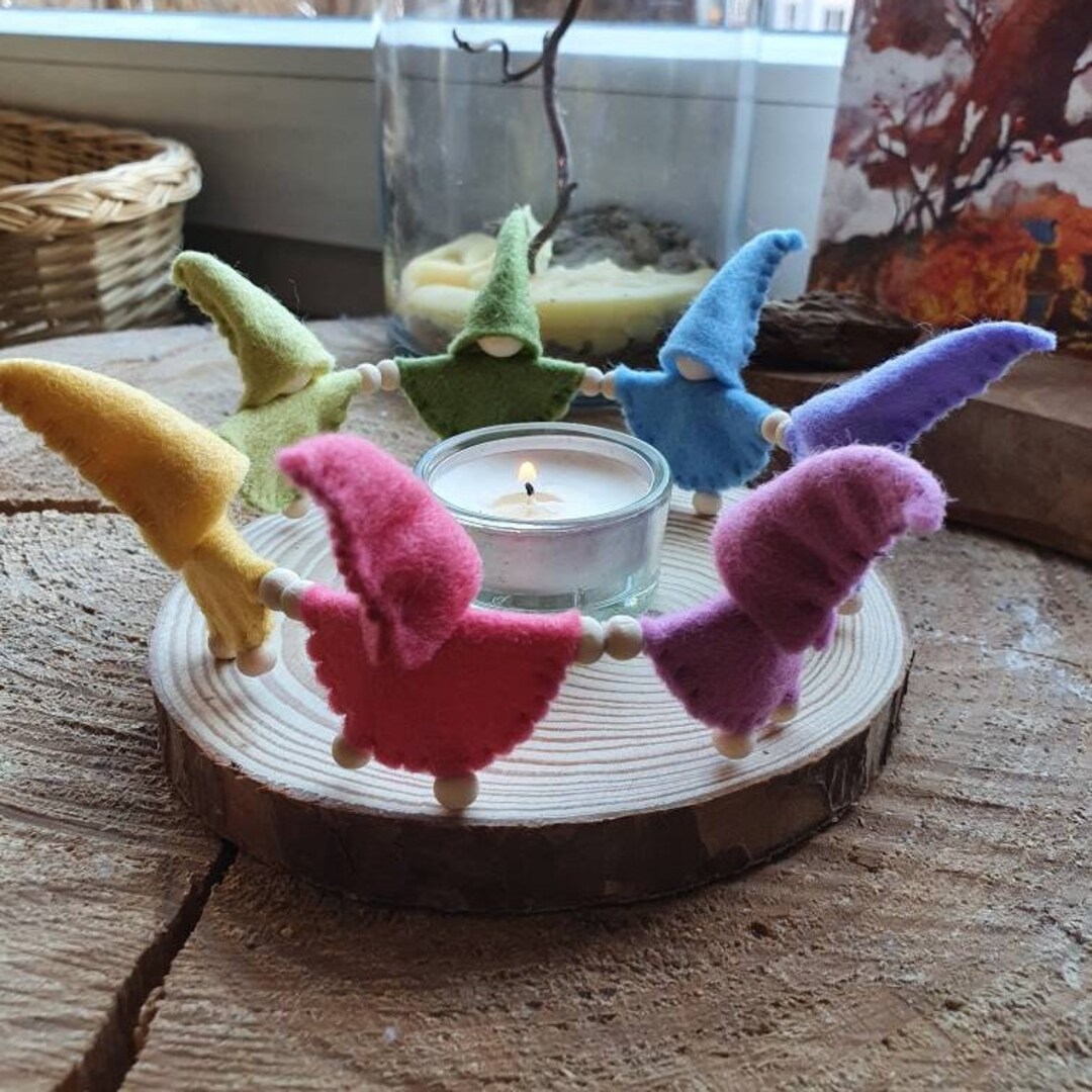 Dwarf Dance in Pastel, Waldorf Dance for Table and Windowsill - Etsy