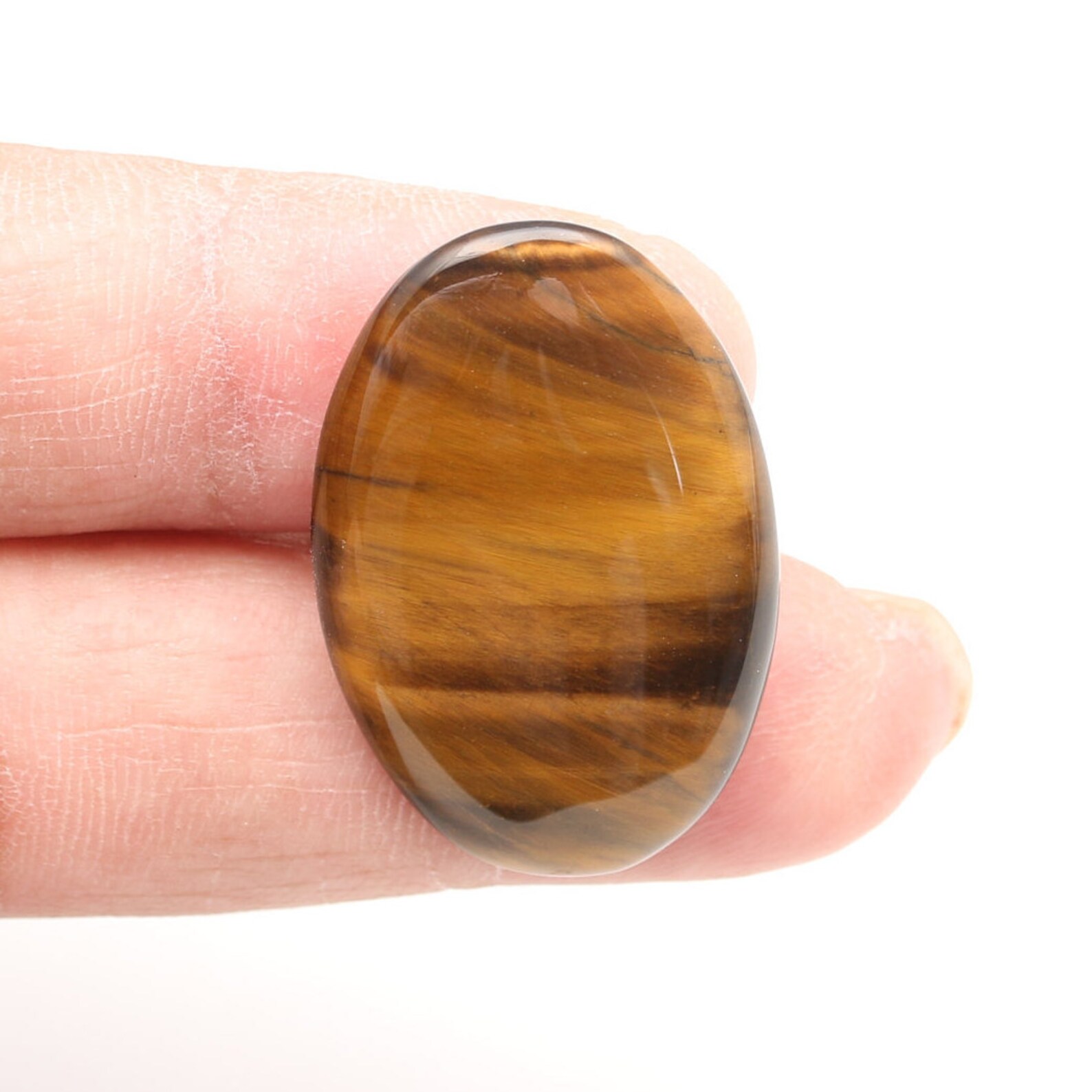 Wholesale Natural Tigers Eye Quartz Cabochon Oval 20x32mm | Etsy