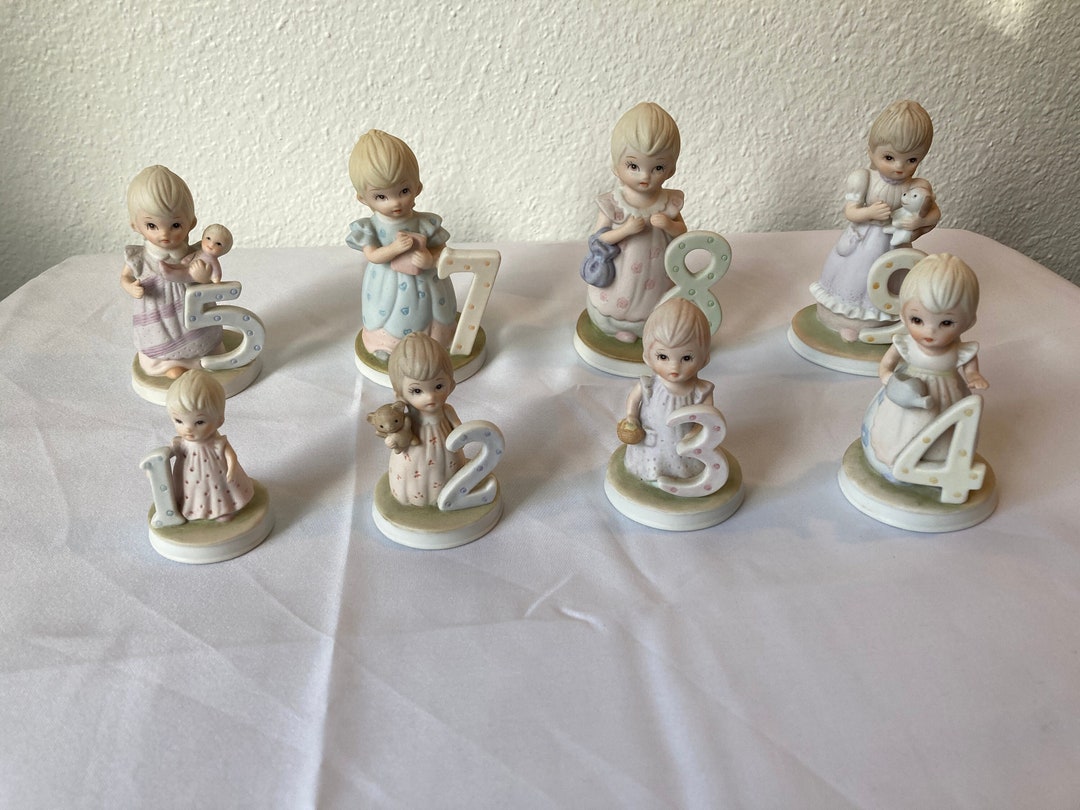 VINTAGE Lefton China the Christopher Collection Birthday Girl Blonde ...