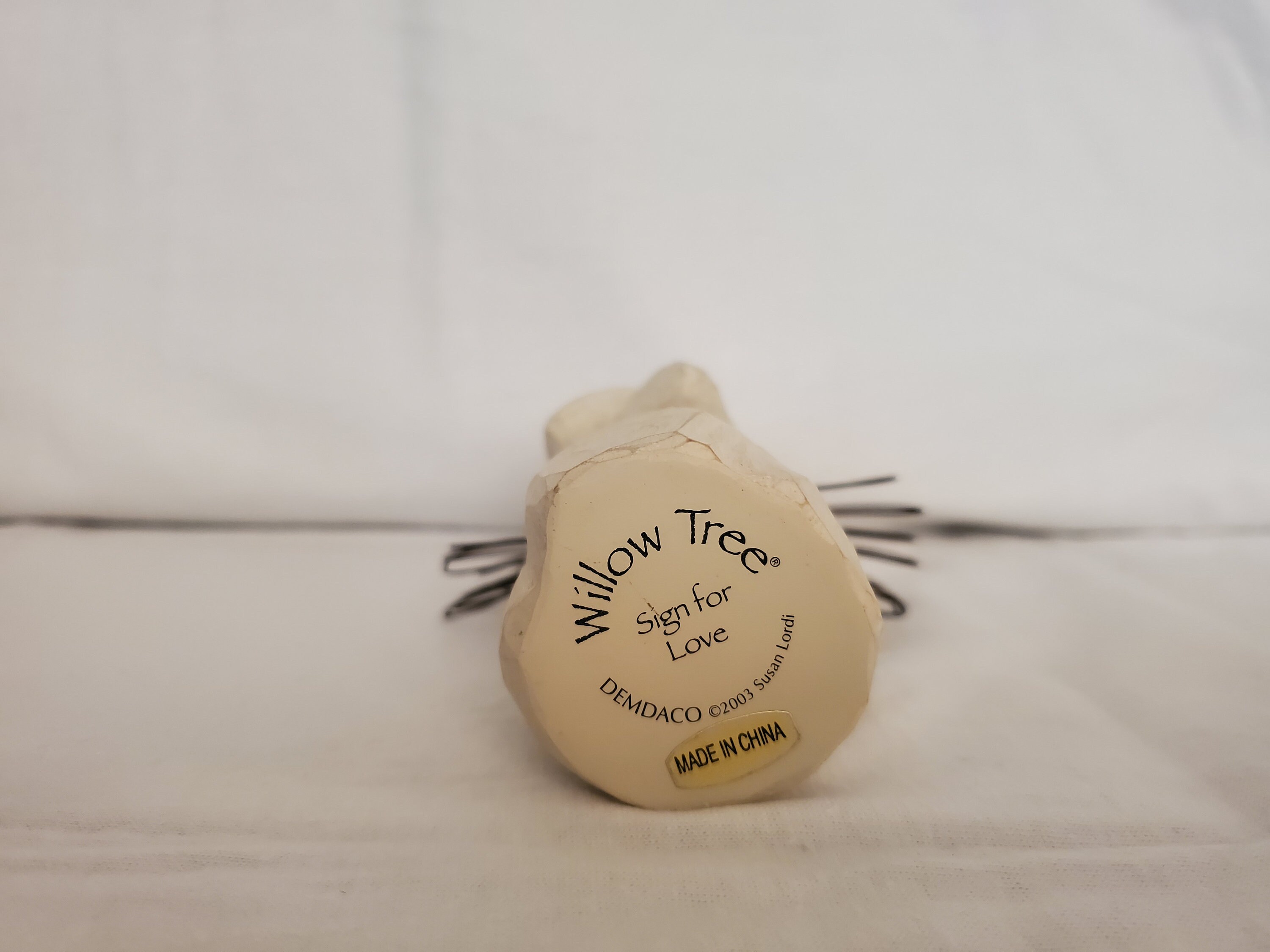 Willow Tree Figurine "sign for Love" (2003) - Etsy
