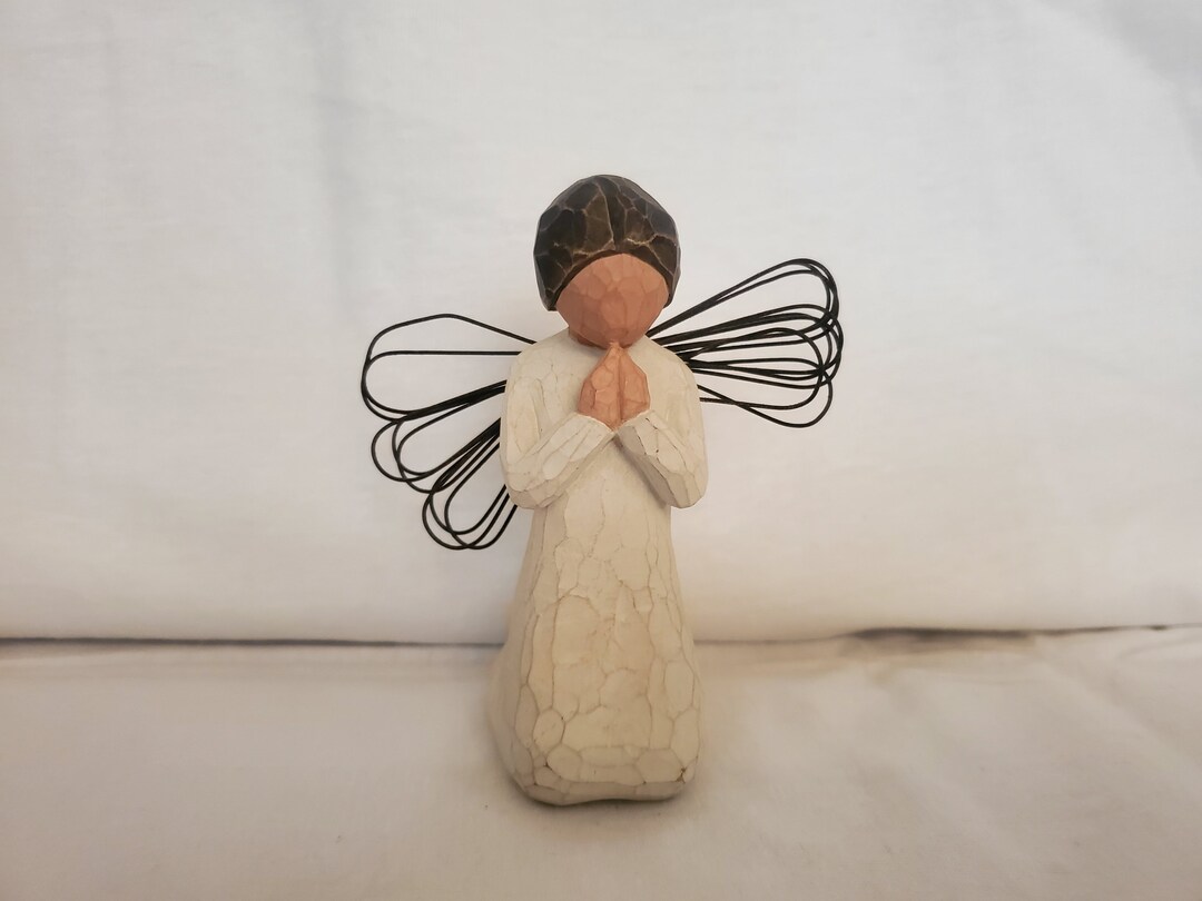 Willow Tree Figurine "angel of Prayer" (1999) - Etsy