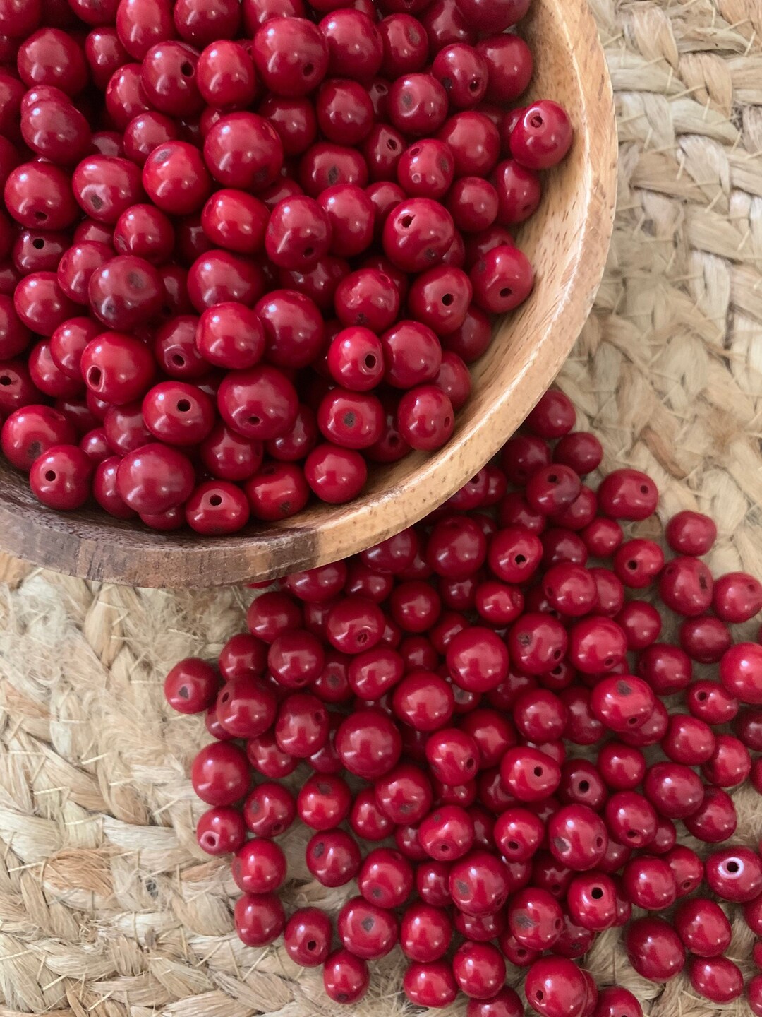 Dark Red Acai Seeds, Natural Acai Seeds, Seed Jewelry, Colombian Seeds ...