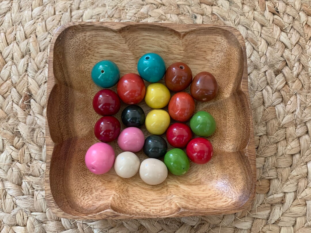 Assorted Bombona Seeds, Colombian Seeds, Jewelry Supplies, Jewelry ...