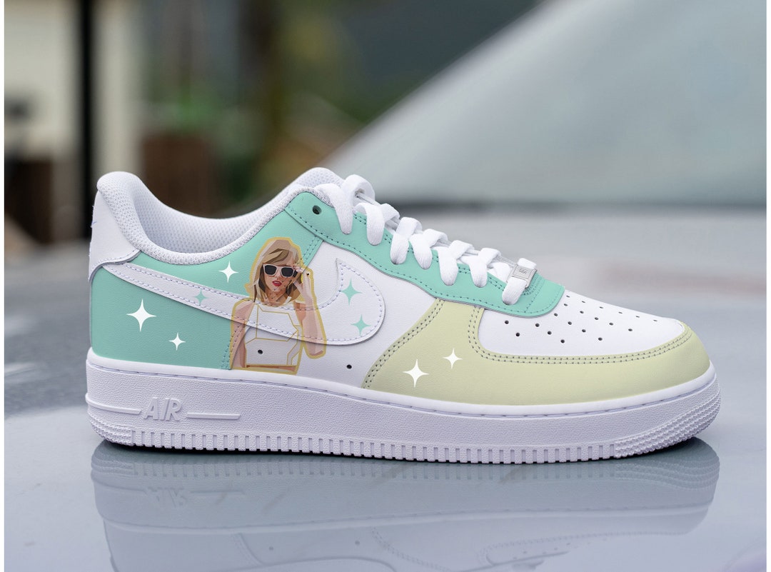 Custom Golf the Masters Tournament Air Force 1, Handpainted Golf Custom ...