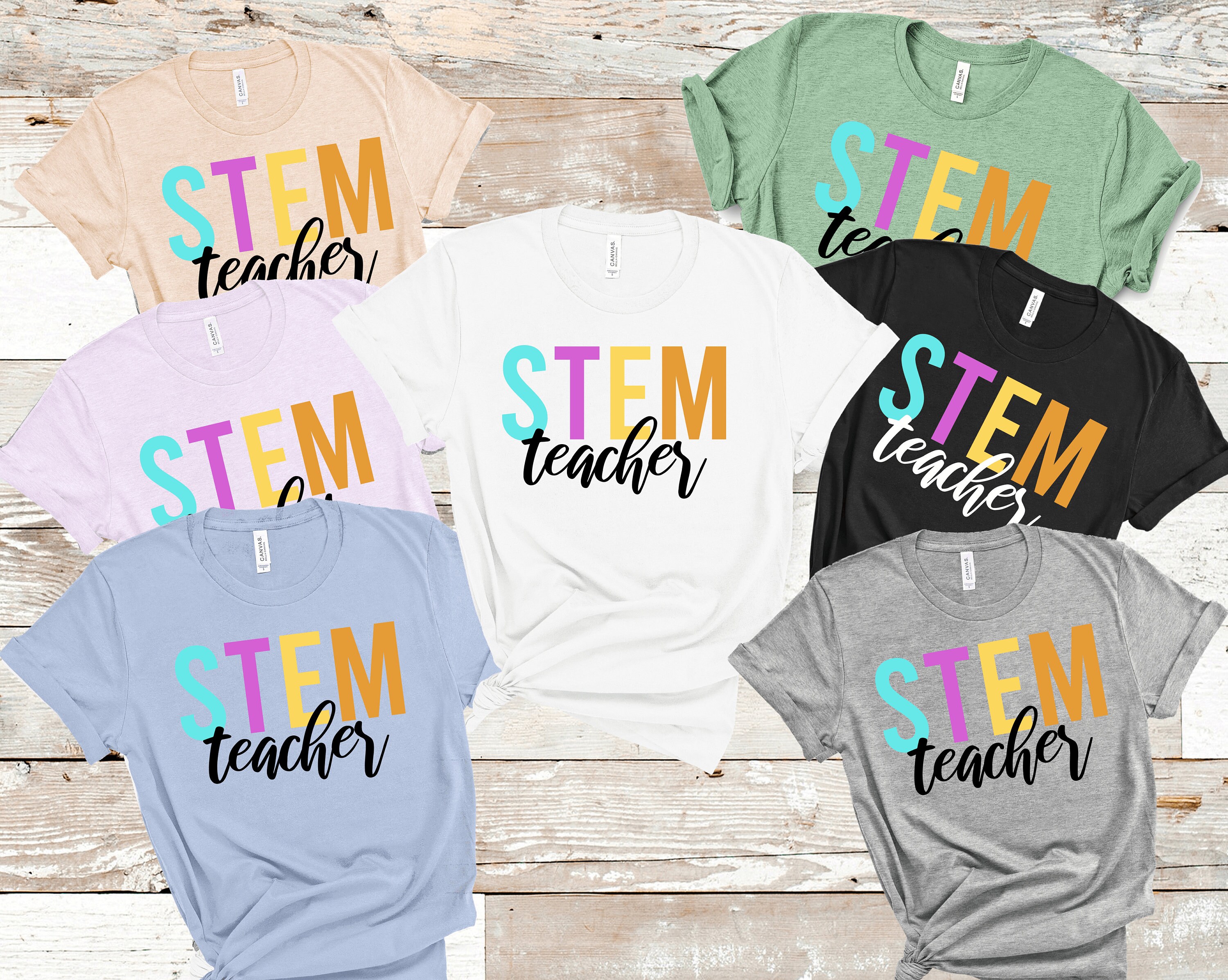 STEM Teacher Short Sleeve Tee, Woman in STEM Tshirt, Lady Engineer Tee ...