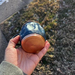 Ugly Copper Mug Pure Elegance: Handcrafted Hammered Finish Copper Mugs ...