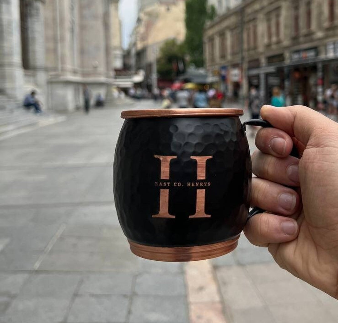 Custom Copper Mug Logo Design, Anniversary Gift (digital Design) - Etsy