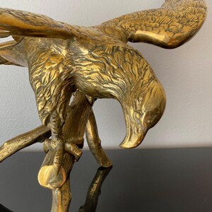 Brass American Bald Eagle Sculpture 1950s Make Offer - Etsy