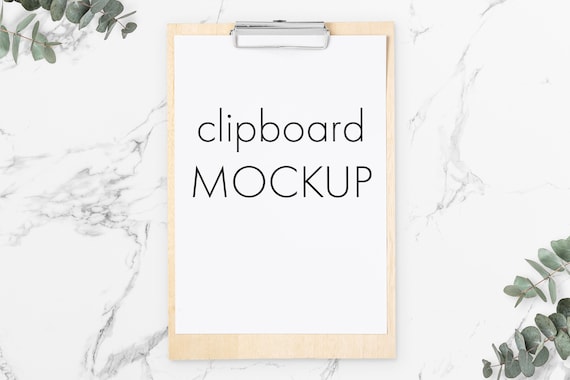 Clipboard Mock Up Clipboard Mock Up Flatlay Background | Etsy