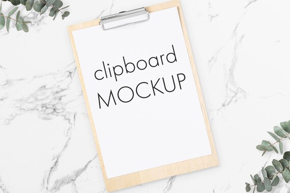 Clipboard Mock Up Clipboard Mock Up Flatlay Background | Etsy