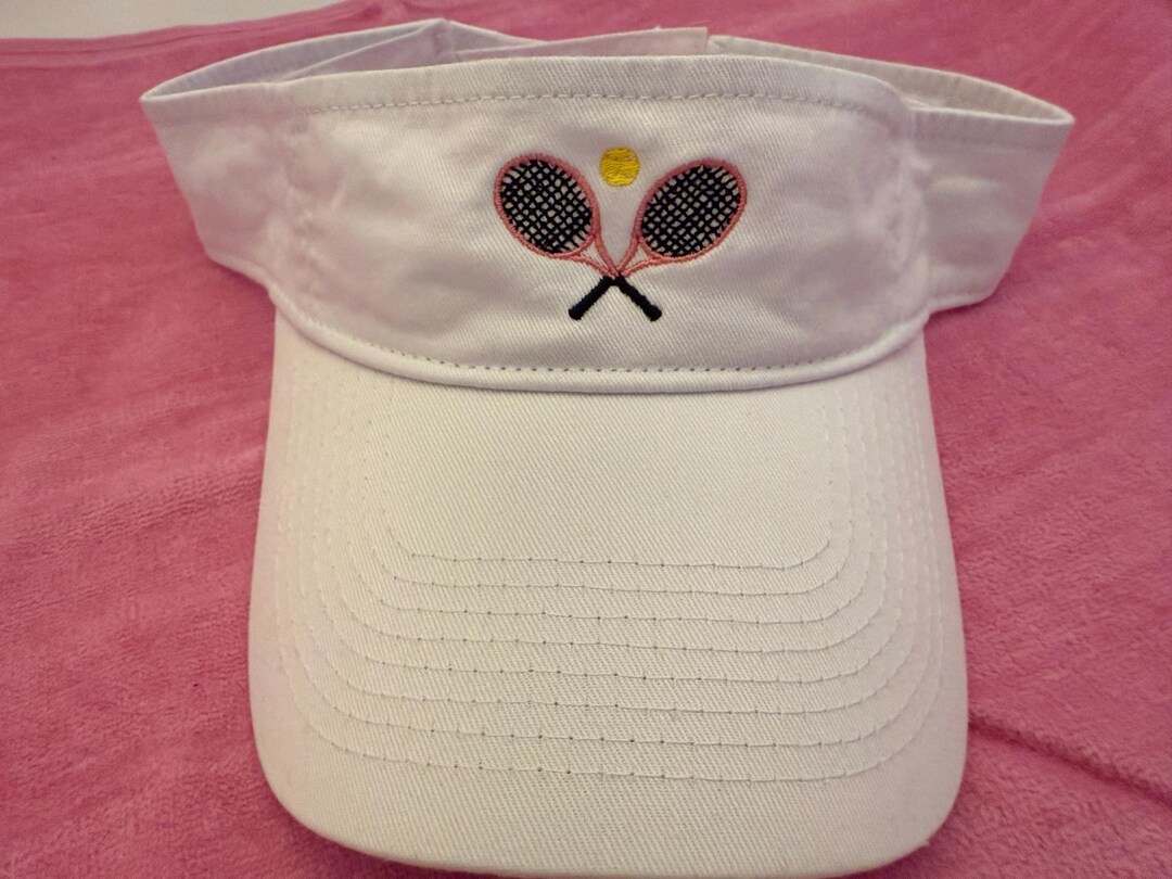 TENNIS Visor- White, Navy or Black Visor- Tennis Team- Tennis Gift - Etsy