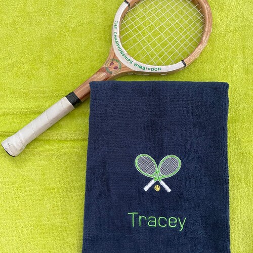 Personalized Tennis Towel - Etsy
