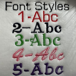 TENNIS Towel Embroidered Personalized Hand Towel White Pink Navy More 2 ...