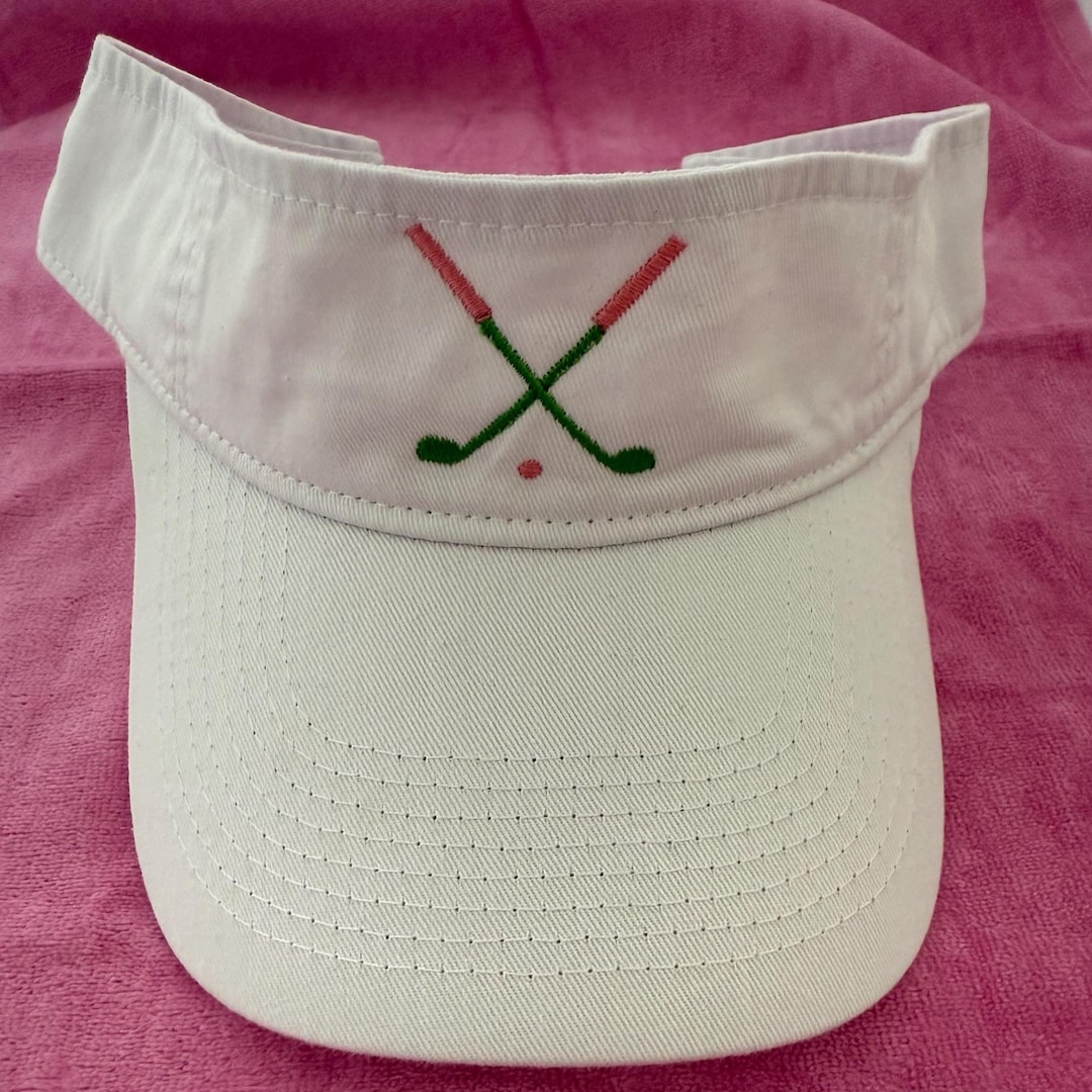 GOLF Visor- White, Navy or Black Visor- GOLF Gift - Etsy
