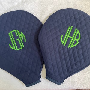 PADDLE COVER Paddle platform Tennis Personalized Embroidered Racquet ...