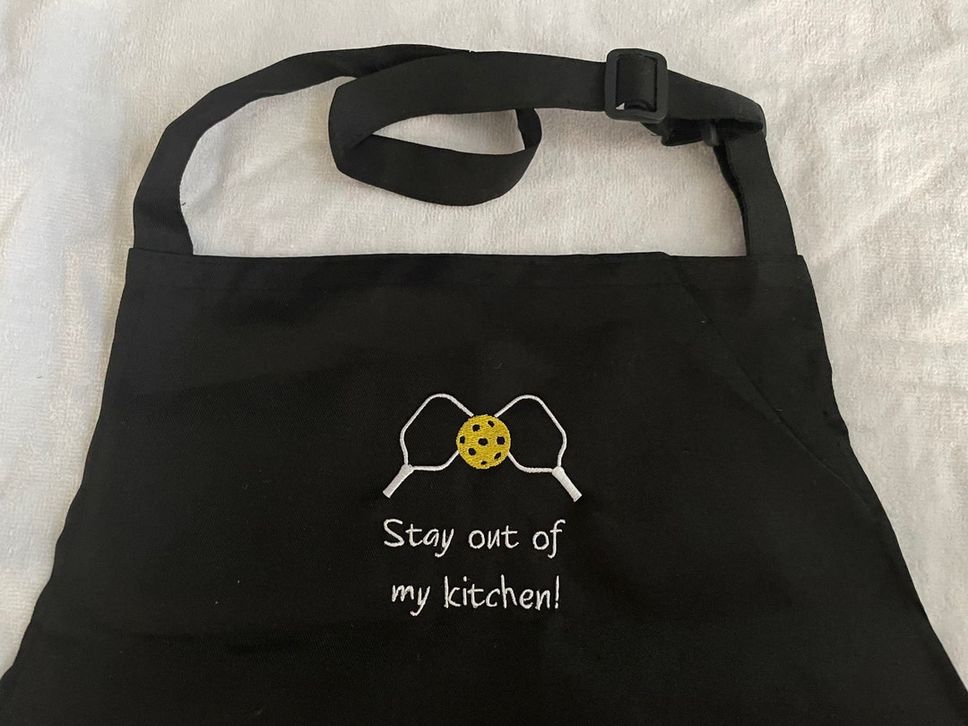 Pickleball Apron - Embroidered Apron - Etsy