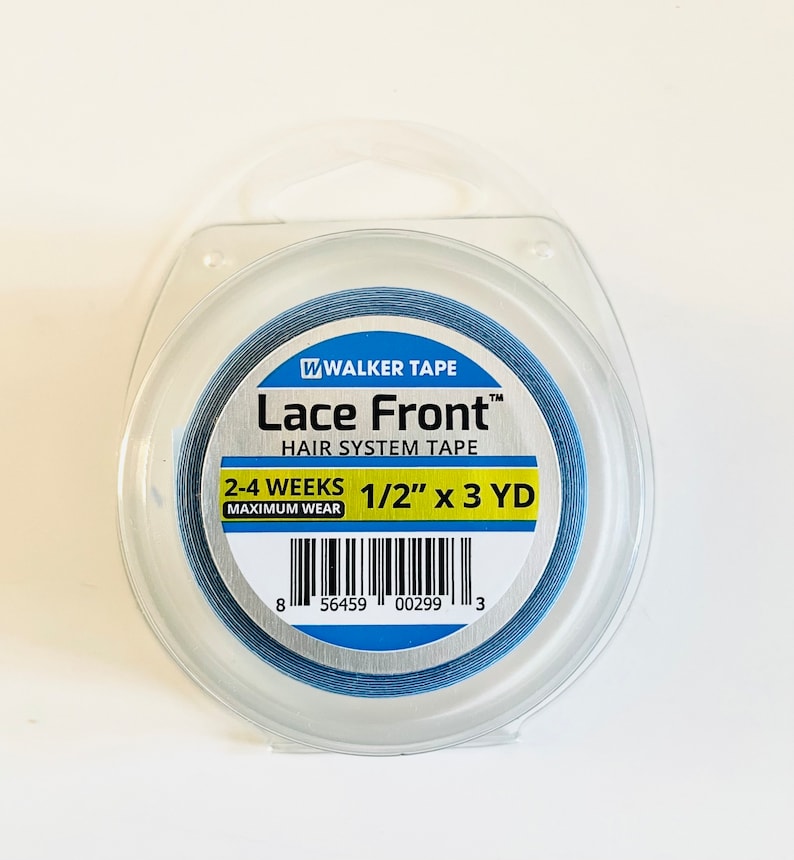Walker Blue Lace Front Toupee Wig System Tape 1cm Extra Wide Hair Tape ...