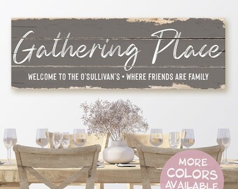 Gathering Place Sign - Etsy
