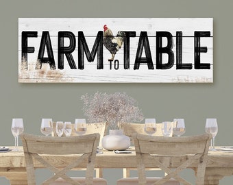 Table Sign Farm - Etsy