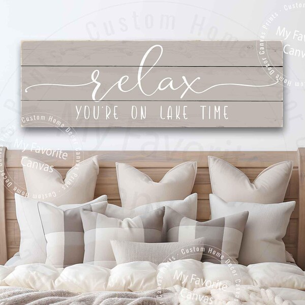 On Lake Time - Etsy