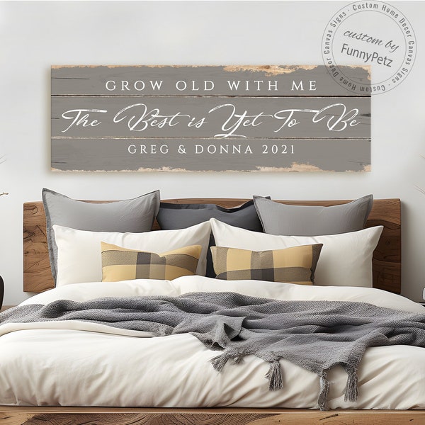 Grow Old With Me - Etsy