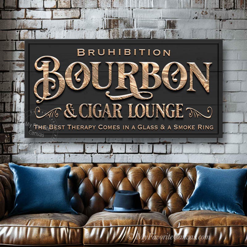 Cigar Bar Sign - Etsy