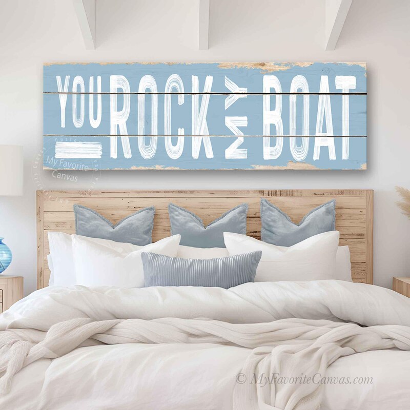Rock the Boat Sign - Etsy