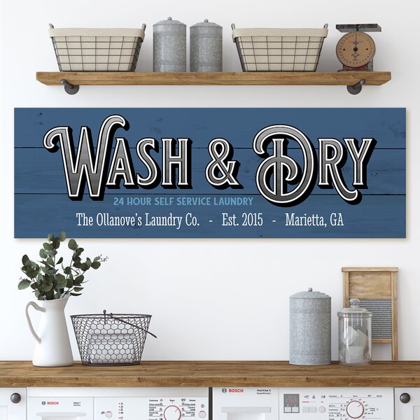 Farmhouse Laundry Room Decor - Etsy