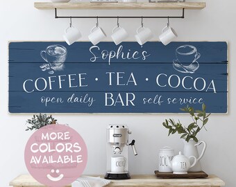 Custom Canvas Bar Sign - Etsy
