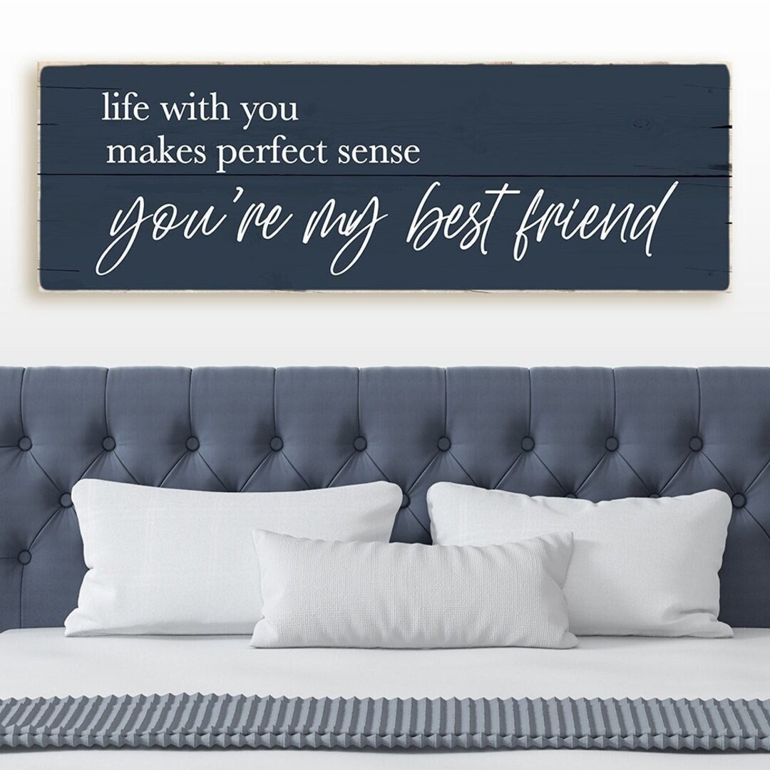 Life With You Makes Perfect Sense You're My Best Friend - Etsy