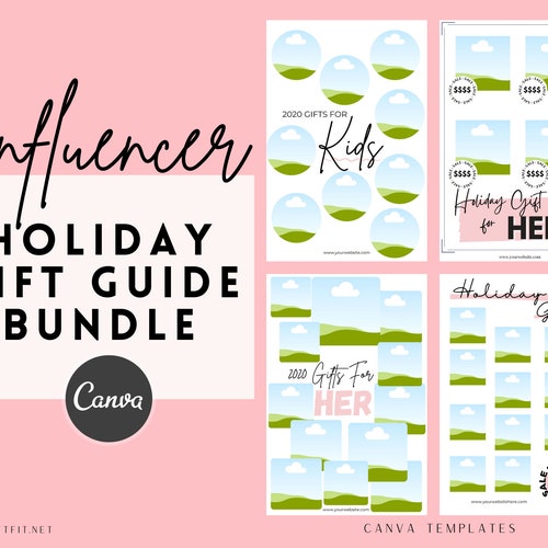 20 Blogger Influencer Liketoknow.it Canva Templates Instagram - Etsy