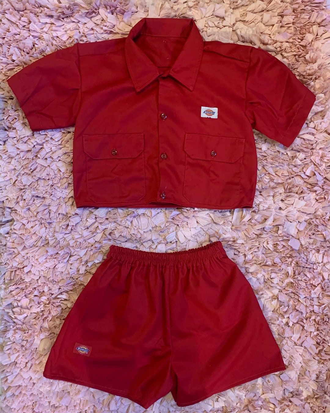 Dickie Set red - Etsy