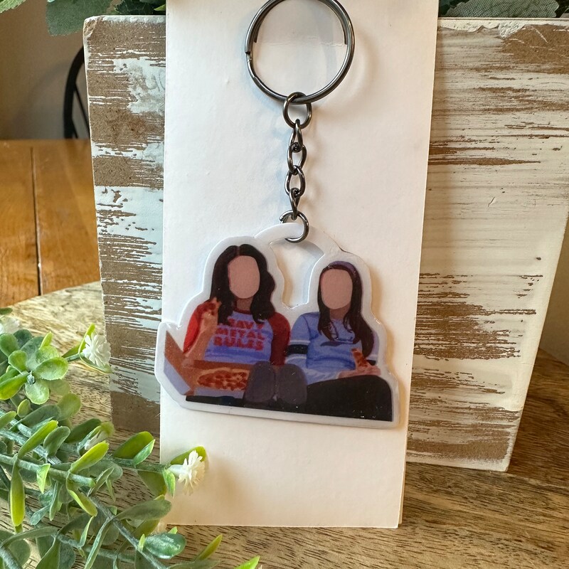 Girls Keychain - Etsy