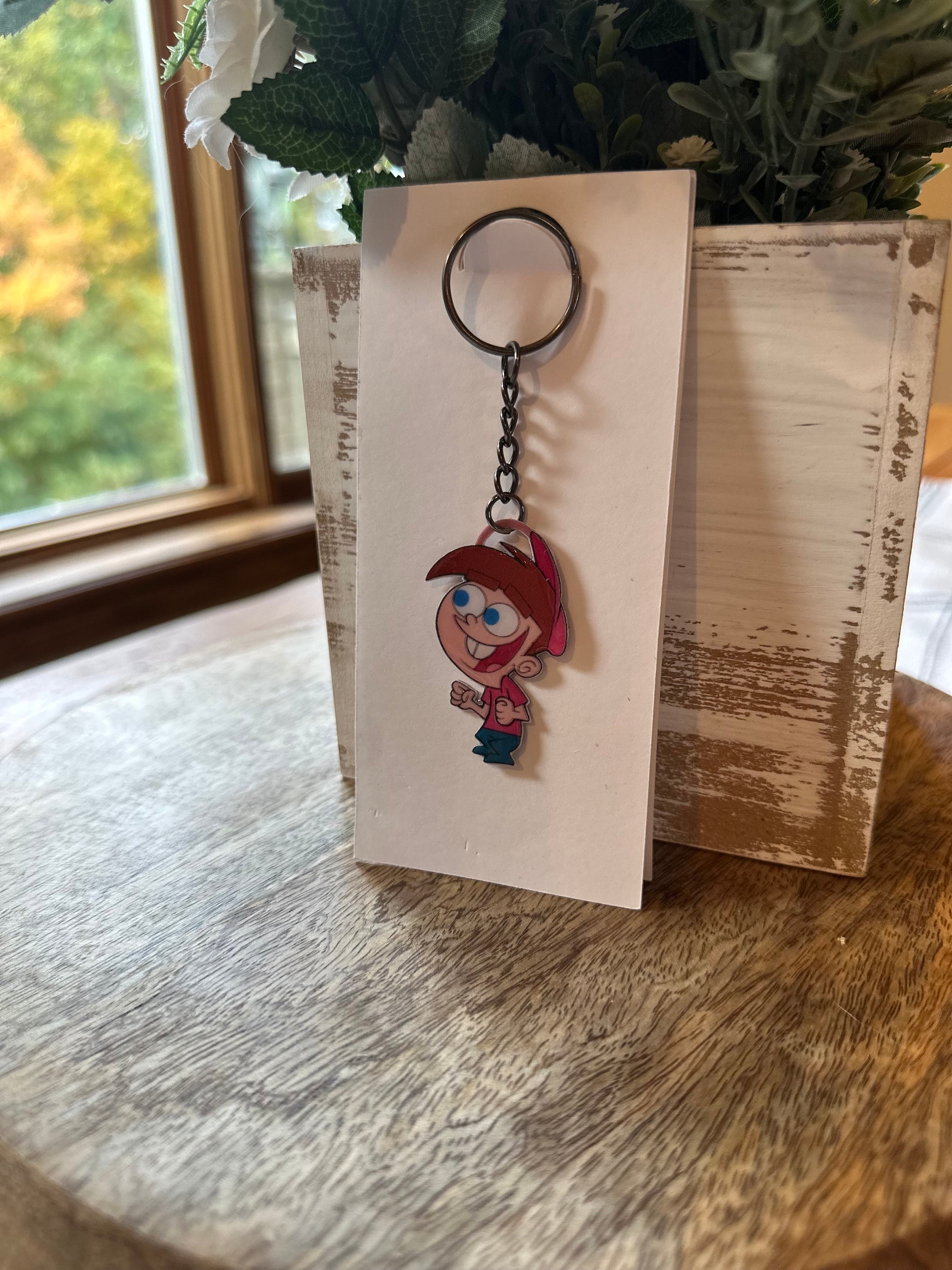 Fairly Odd Parents Inspired Keychain - Etsy