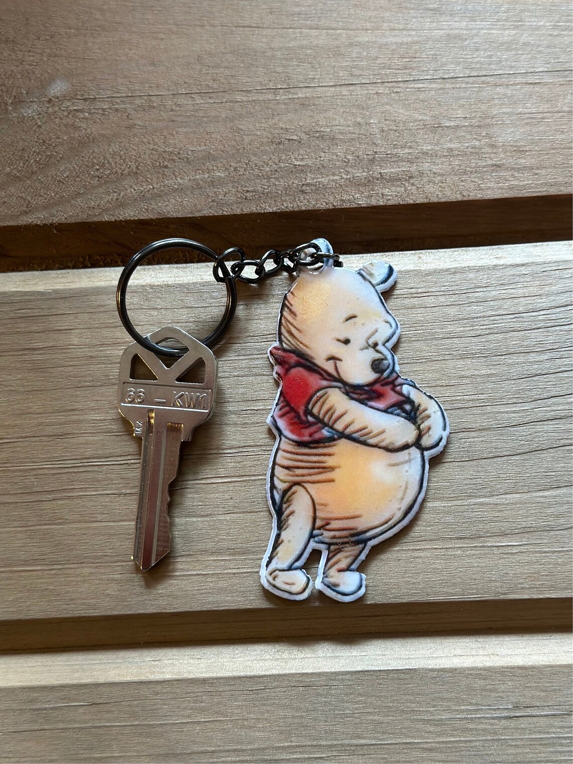 Winnie the Pooh Keychain Winnie the Pooh Accessories - Etsy
