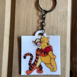 Tigger Keychain, Winnie the Pooh, Keychain, Key Accessories, Gifts ...