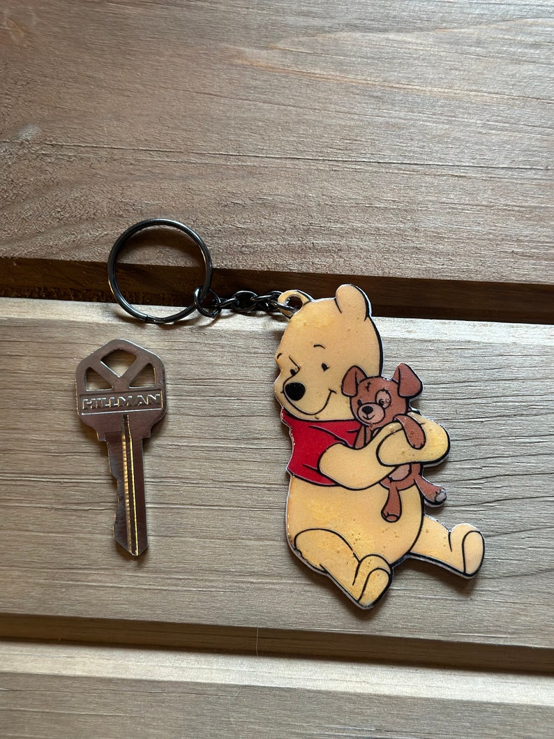 Winnie the Pooh Keychain Winnie the Pooh Accessories - Etsy