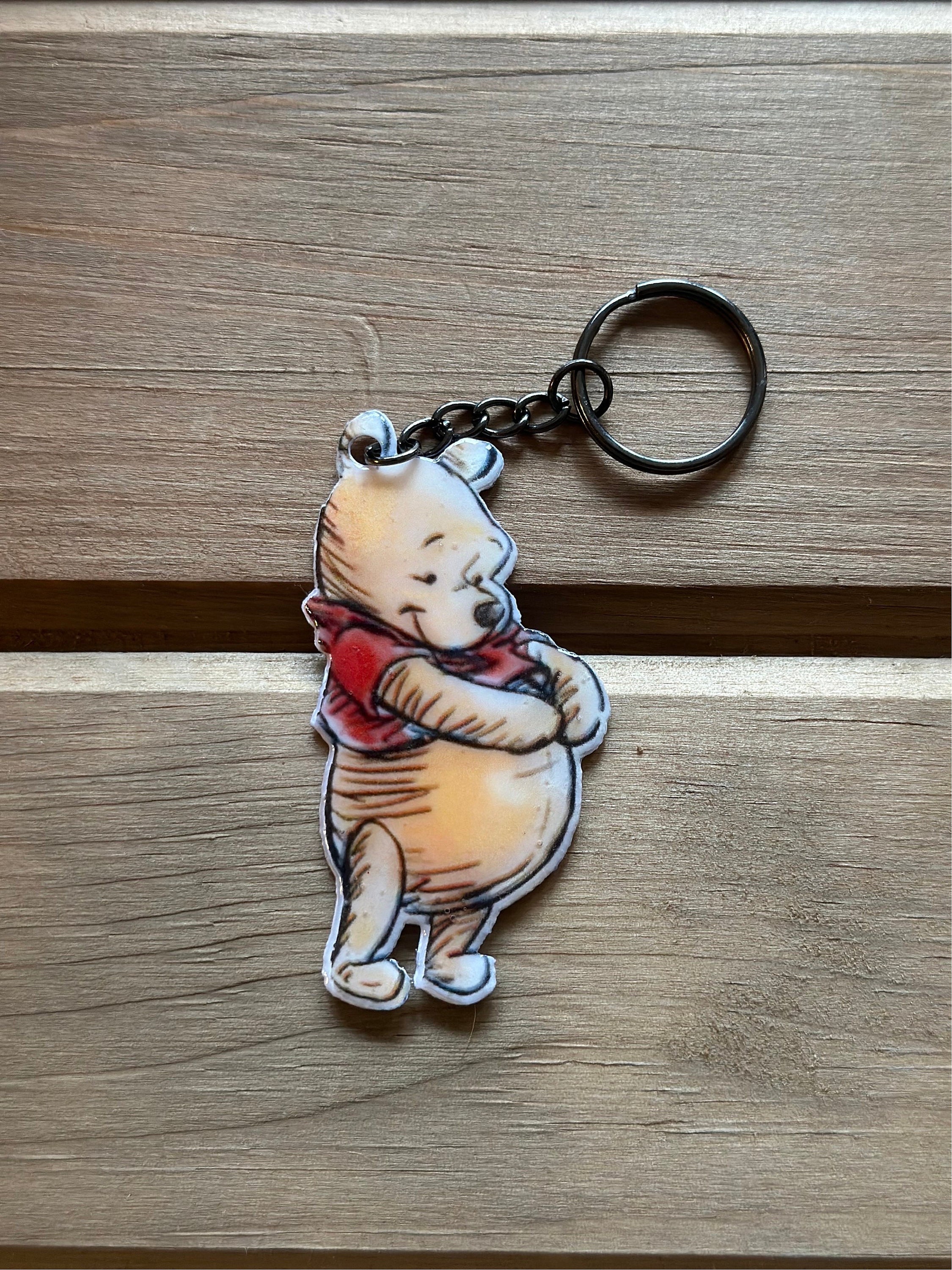 Winnie the Pooh Keychain Winnie the Pooh Accessories - Etsy