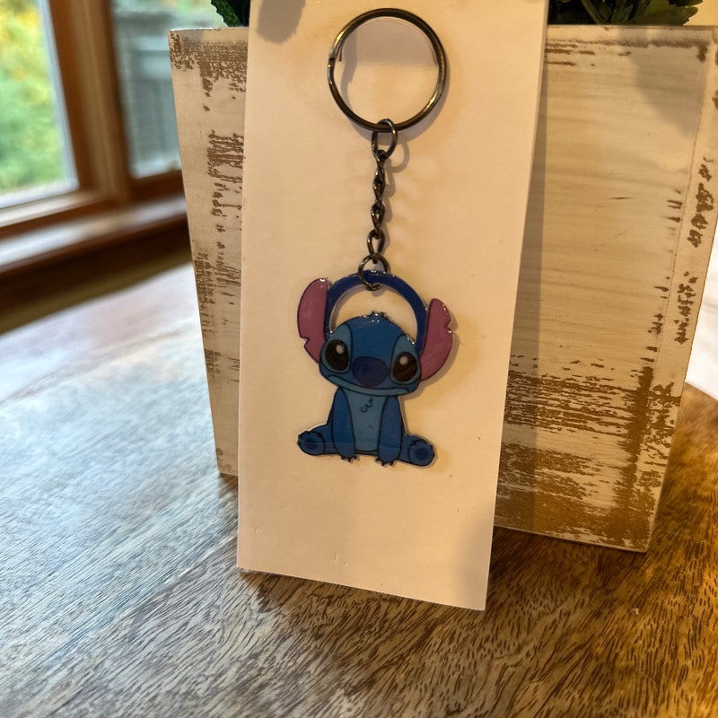 Stitch Keychain - Etsy