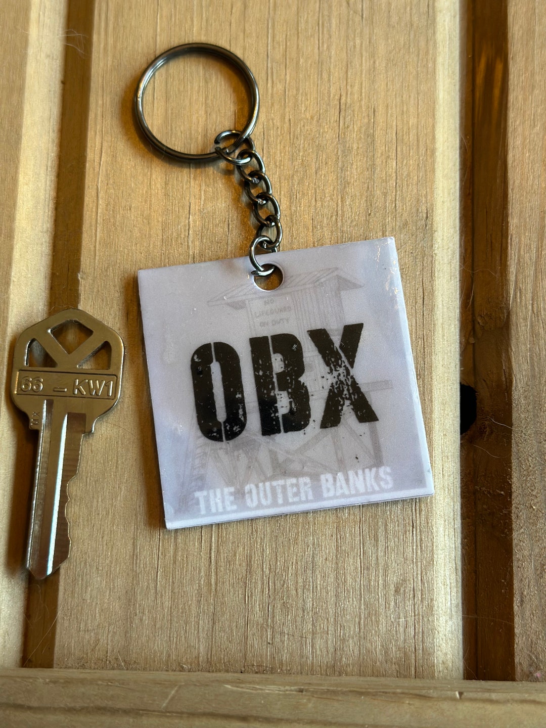Outer Banks Keychain, OBX Keychain, North Carolina Keychain, Gifts for ...