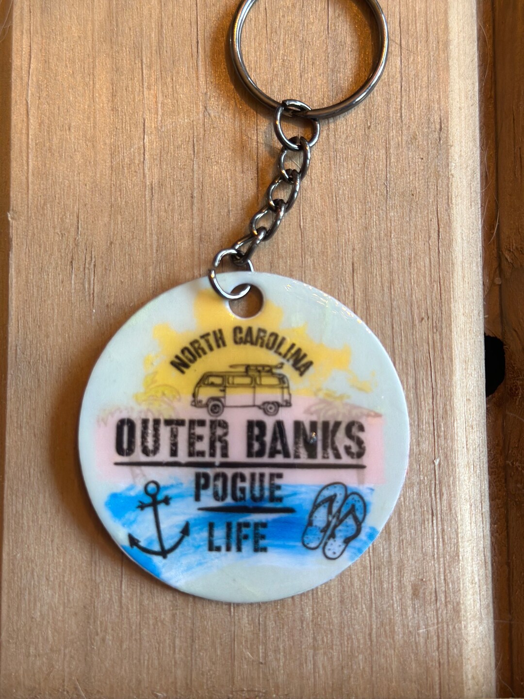 Outer Banks Keychain, OBX Keychain, North Carolina Keychain, Gifts for ...