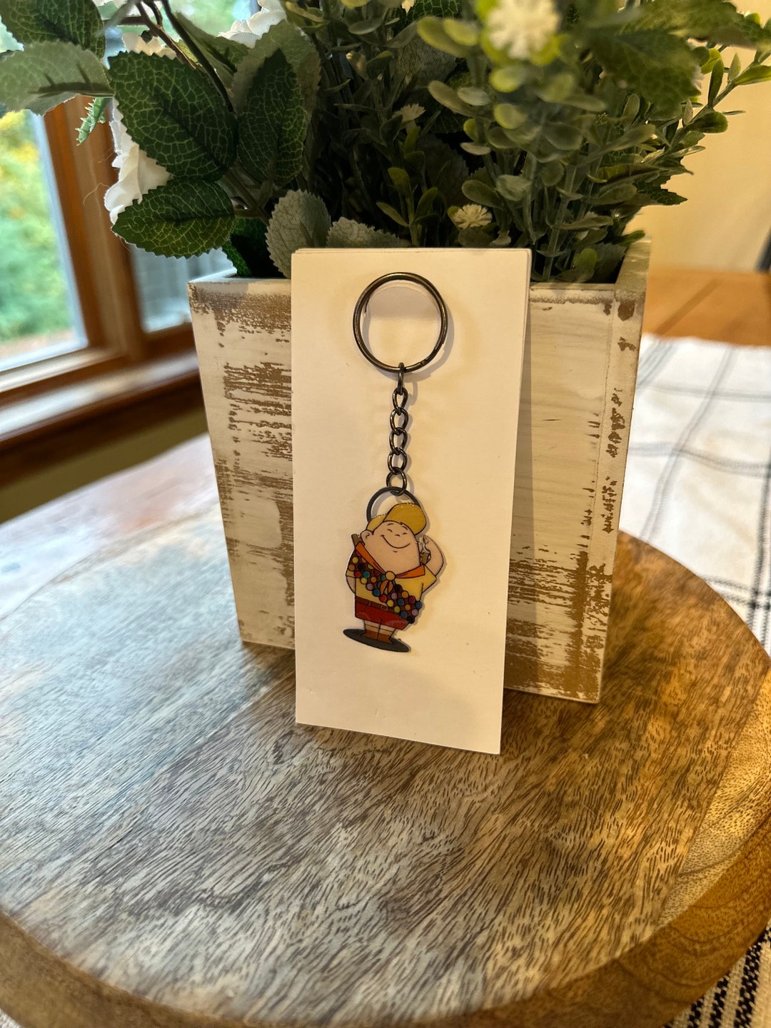 Up Keychain, Russell Keychain - Etsy