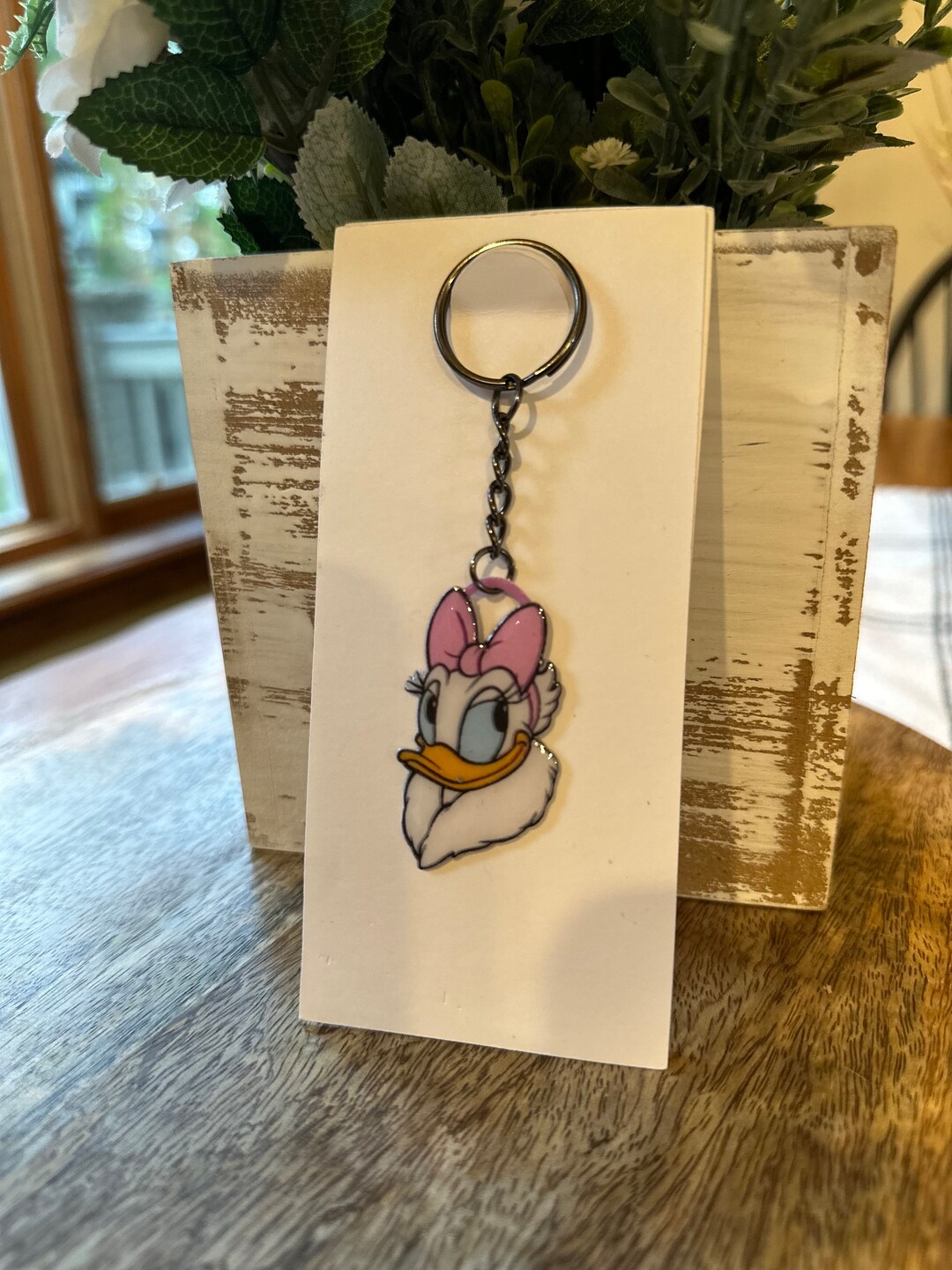 Daisy Duck Keychain, Handmade, Gifts for Her, Keychains - Etsy